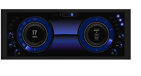 Instrument Cluster Panel Digital | Ametek VIS